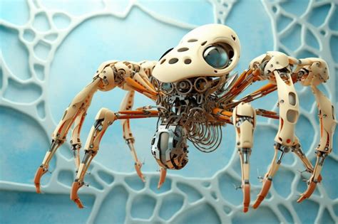 Premium Photo Biologically Inspired Robotics Background With Biomimetic Design And Locomotion