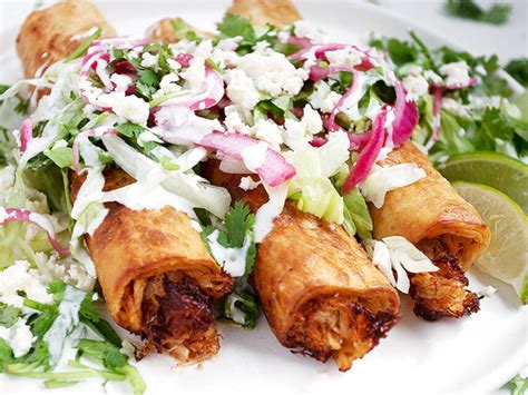 Flautas De Pollo Chicken Flautas Seasons And Suppers