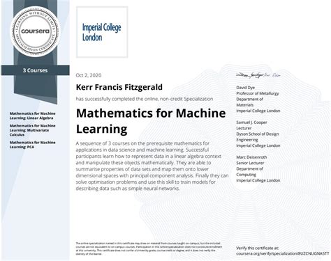 Kerr Fitzgerald On Linkedin Mathematics Machinelearning