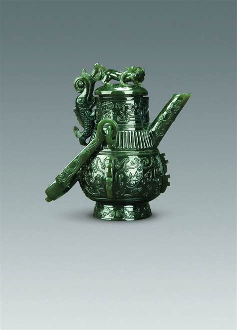 清代 碧玉提梁吊壶浙江浙商 2012春季艺术品拍卖浙江浙商拍品价格图片拍卖专场拍卖会预展拍卖会结果卓克拍卖频道