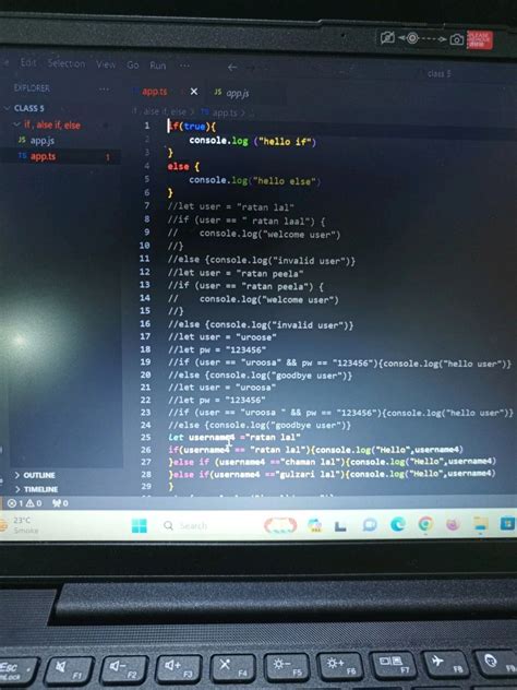 Codingclass Conditionalstatements Programmingjouney Itinitiative Sehrish M Saleem