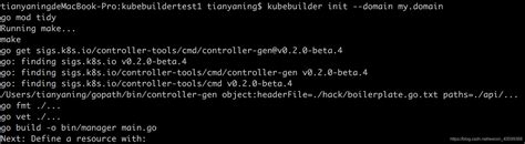 Kubernetes Kubebuilder实现crd初探controllerlatest镜像 Csdn博客