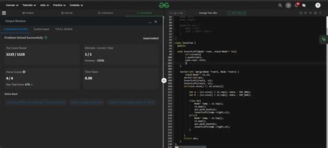 Geekstreak2024 Geeksforgeeks Cpp Dsa Deutschebank Problemoftheday Tanmay Dwivedi