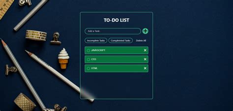 Tapananshu Tripathy On Linkedin Internship Webdevelopment Todolistapp Cipherbytetechnologies
