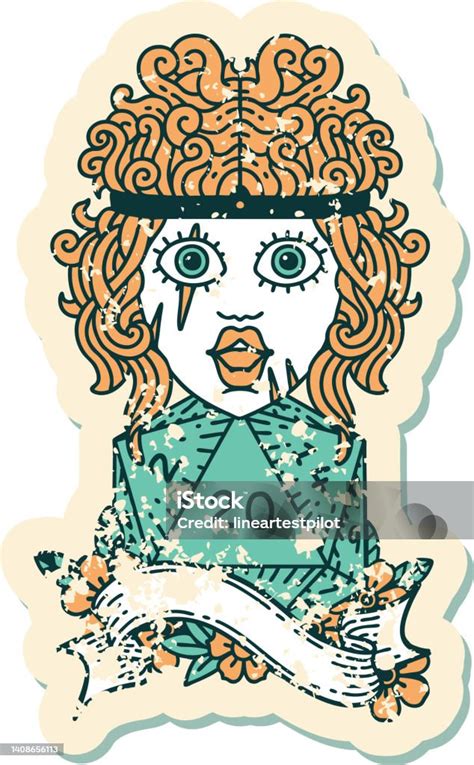 자연 스무 주사위 롤 일러스트레이션을 가진 인간 야만인 굴리기에 대한 스톡 벡터 아트 및 기타 이미지 굴리기 머리 명랑한 Istock