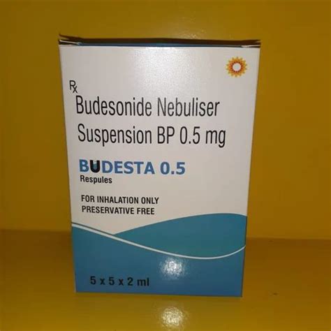 Budesonide Nebulizer Suspenion At ₹ 180piece Budecort Inhaler In