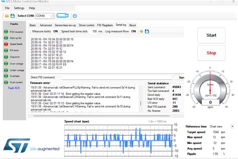Spc56 Mctk Motor Not Running Startup Fail Or Speed