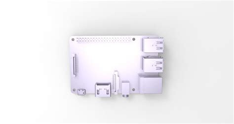 Raspberry Pi 3d Model 5 Fbx Ma Obj Free3d