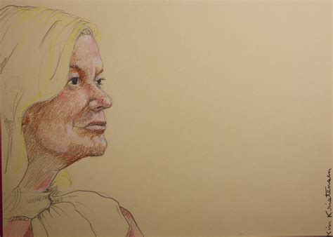 The Pretentious Cleveland Portrait Artists Drawing Merideth Manson