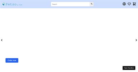 Ecommerce App V1 Codesandbox