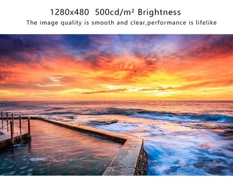 LCD Module Youritech 6 8 Inch 1280x480 High Resolution LCD Panel 40 Pins MIPI Interface IPS TFT