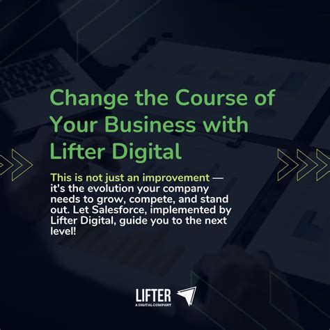 Lifter Digital Salesforce On Linkedin Digitaltransformation Lifterdigital