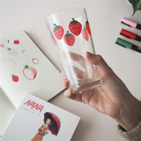 Nana Hachi Cane Gatto Bicchieri Fragole Ai Yazawa Strawberry Glasses