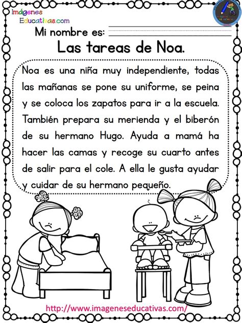 Lecturas Comprensivas Para Primaria Conductas Imagenes Educativas My