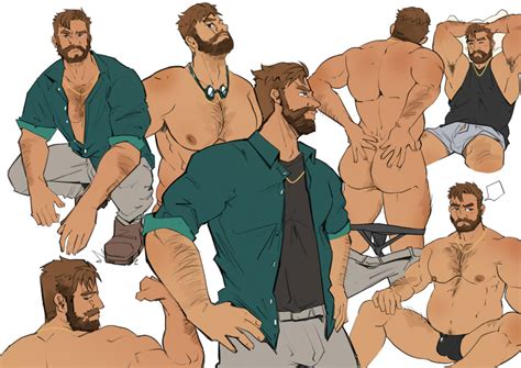 Deny Hanamura Coral Island Absurdres Highres Babe Anal Hair Arm Hair Armpit Hair Arms