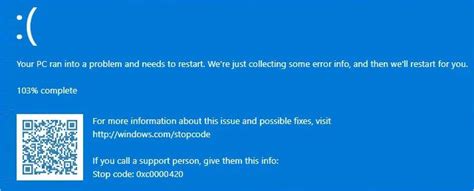 Methods To Fix The 0xc0000420 Blue Screen Of Death Bsod Error