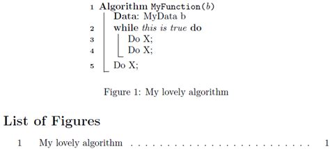 Floats How To Switch Off Figure In Algorithm2e Only In Certain