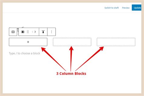 How To Add Columns In Wordpress With Column Blocks