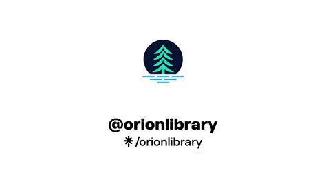 Orionlibrary Instagram Facebook Tiktok Linktree