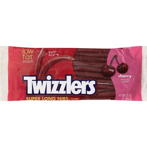 Twizzlers Candy Super Long Nibs Cherry 11 Oz Delivery Or Pickup Near Me Instacart