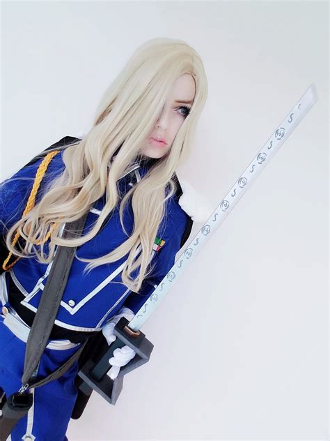 Olivier Mira Armstrong Оливия Мила Армстронг Anime Cosplay