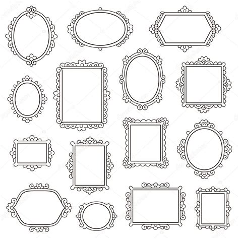 Small Vintage Frames — Stock Vector © Reinekke 108755558