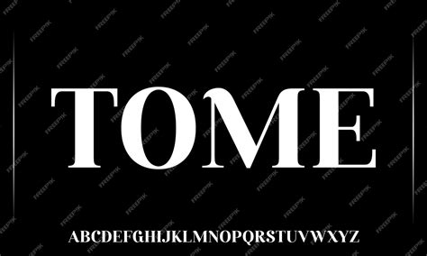 Premium Vector Tomb Font With The Letters Tomb On The Bottom
