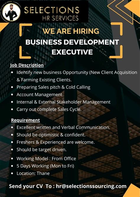 Hiring Businessdevelopmentexecutive Rupika Jain