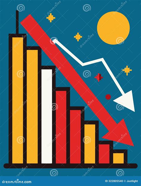 A Chart Showcasing A Severe Recession With A Noticeable Decrease In Business Revenue And Profit