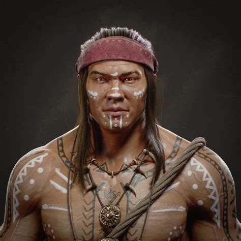 Artstation Filipino Visayan Warrior Real Time