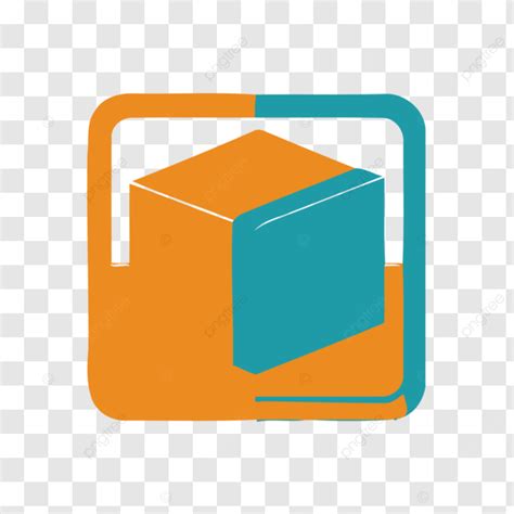 The App Icon Features Squares With A Colorful Background Vector A Simplistic Colorful Icon Of