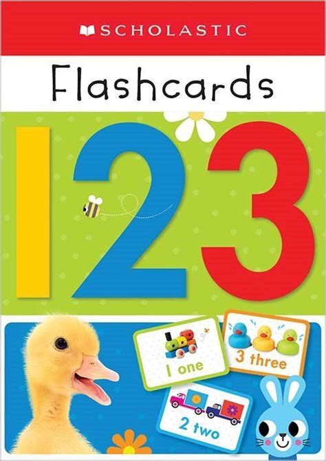 SCHOLASTIC SCHOLASTIC EARLY LEARNERS FLASHCARDS 123 HKTVmall 香港最