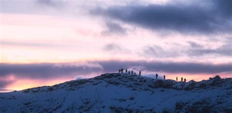 무료 사진 일몰 자연 풍경 눈 지질학 겨울 어두운 하늘 산 야외