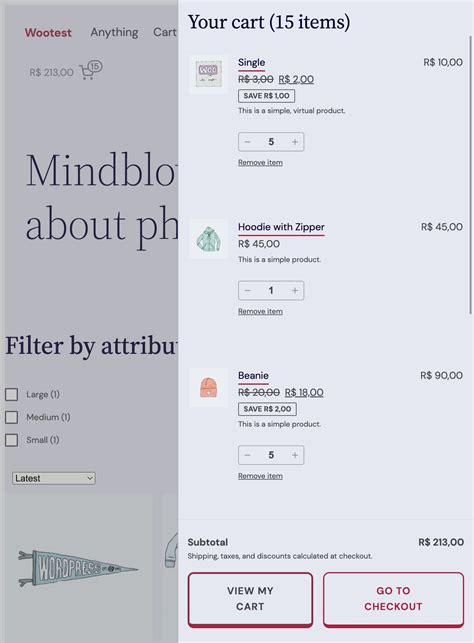 Mini Cart Close Button Is Not Being Displayed · Issue 8735 · Woocommerce Woocommerce Blocks