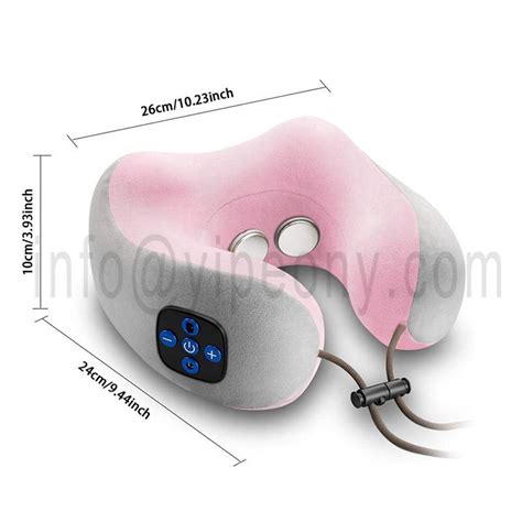 Low Frequency Pulse And Vibration Massage U Shaped Massage Pillow