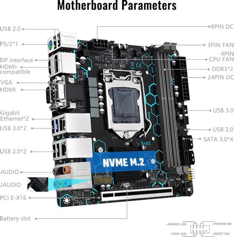Shangzhaoyuan H97 Lga 1150 Mini Itx Motherboard For Nepal Ubuy