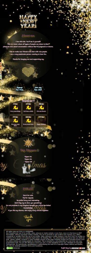 Design 107 Chaturbate BIO Profile Already Created Erotic Video Chat At Home