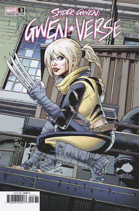 Comics Conspiracy Spider Gwen Gwenverse 3 Land Homage Variant Of 5
