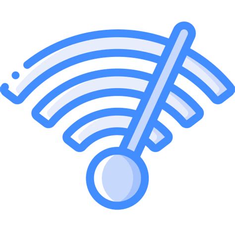 Wifi Connection Basic Miscellany Blue Icon
