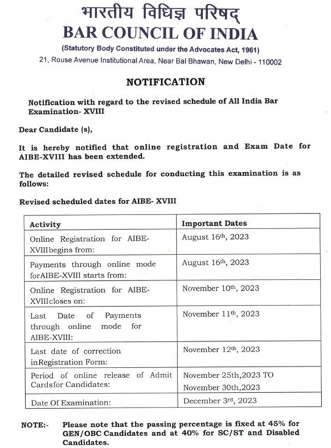 Aibe Registration 2023 Extended Aibe 18 Application Form Fee Dates Steps To Apply