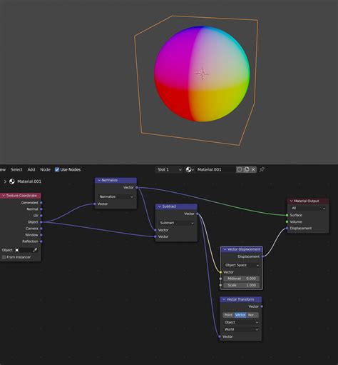 Any Manual Transformation Done To The Object Messes Up The Vector Displacement 2 By Leonkax