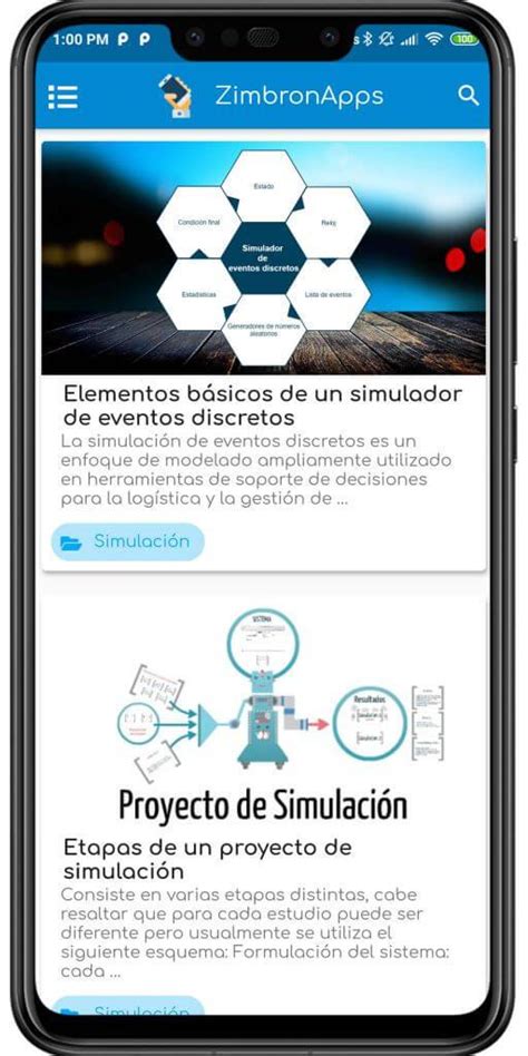 Zimbronapps La Aplicación Zimbronapps