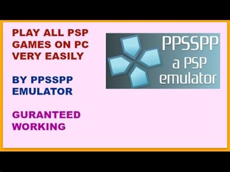 How To DOWNLOAD PPSSPP FOR PC WINDOWS 7 100 Working Hindi Urdu YouTube
