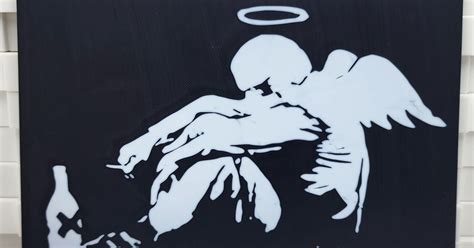 Banksys Fallen Angel Single Color Ams Mmu By Triple G Workshop Download Free Stl Model