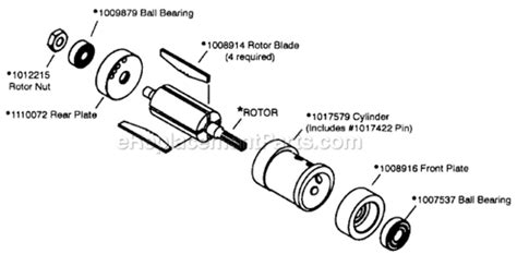 Dotco Drill 14cfs92 38 Oem Parts And Repair Help