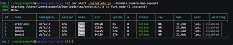 fix wrong cli parameter in source map support md by lurenjiasworld · pull request 185 · pm2