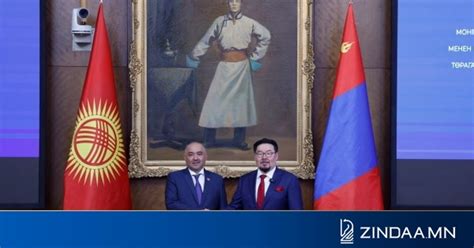 Г Занданшатар Бүгд Найрамдах Киргиз Улсын Жогорку Кенешийн дарга Н