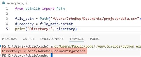 How To Get The Directory Of A File In Python