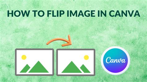 How To Flip Image In Canva Canva Image Flipper Tool Template Fonts