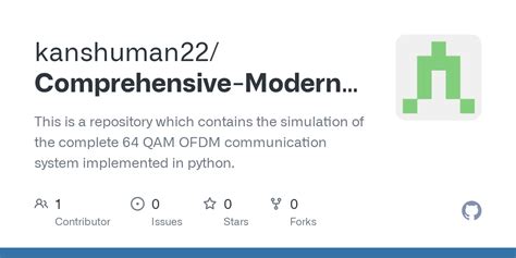 GitHub Kanshuman Comprehensive Modern Communication System In Python This Is A Repository